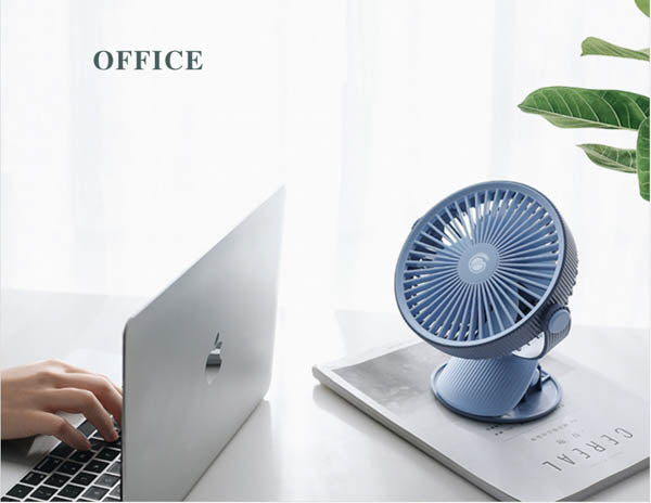 High Quality Portable USB Mini Clip On Desk Fan Rechargeable Portable ...